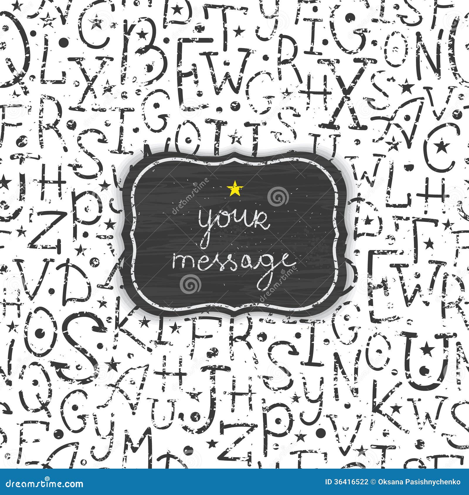 Alphabet Letters Frame Stock Illustrations – 51,840 Alphabet Letters ...