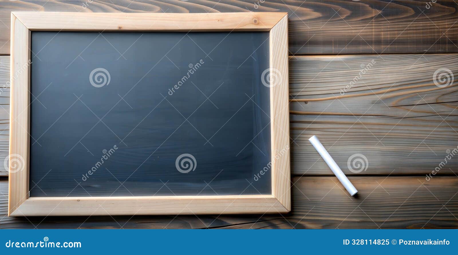Chalkboard Background with Eraser Marks, Copy Space Stock Image - Image ...
