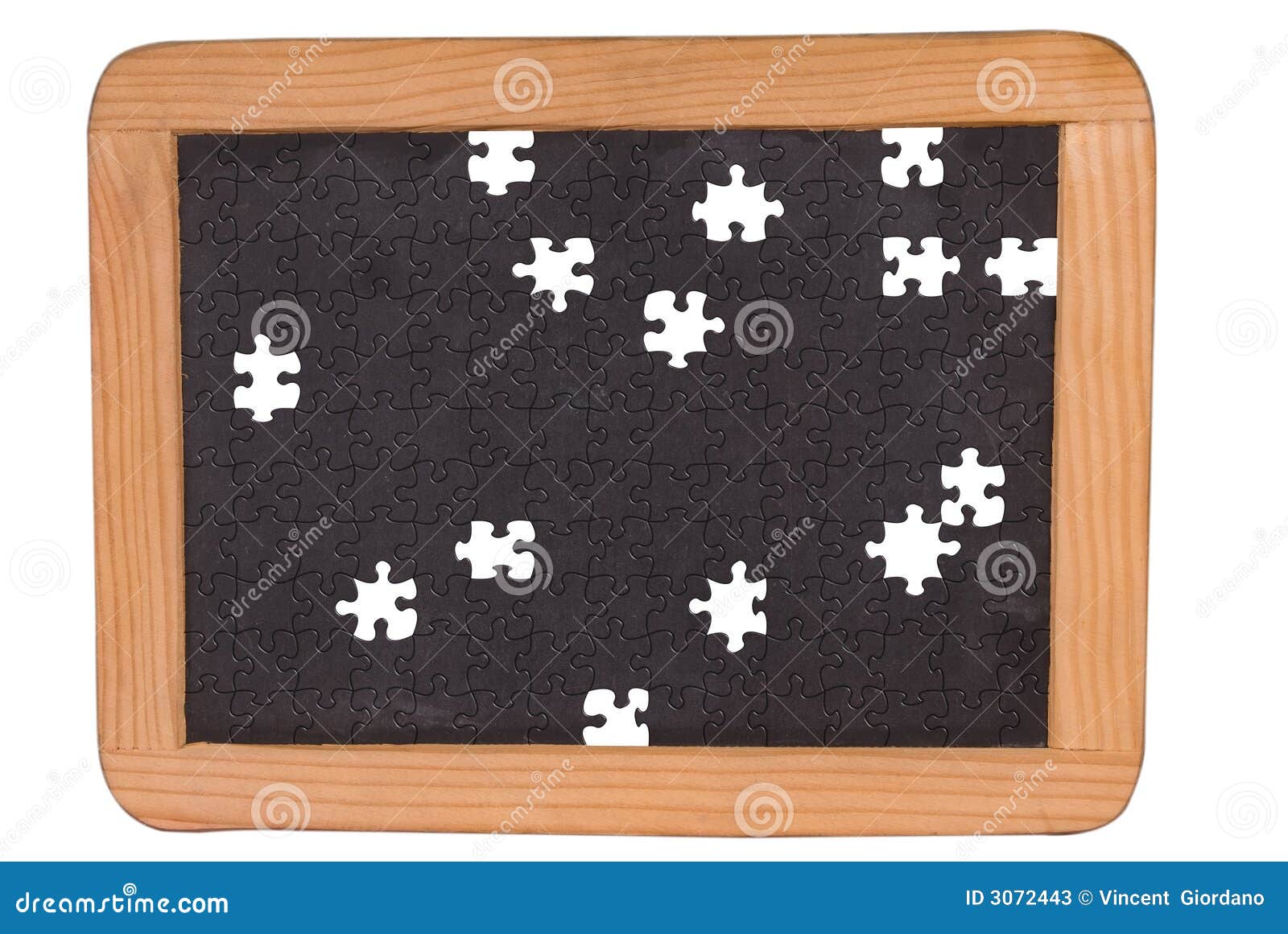 Chalkboard black puzzle stock image. Image of college - 3072443
