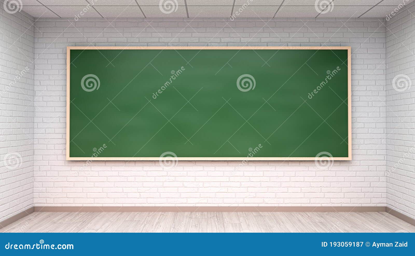 Blank Classroom Whiteboard Stock Image | CartoonDealer.com #38344615