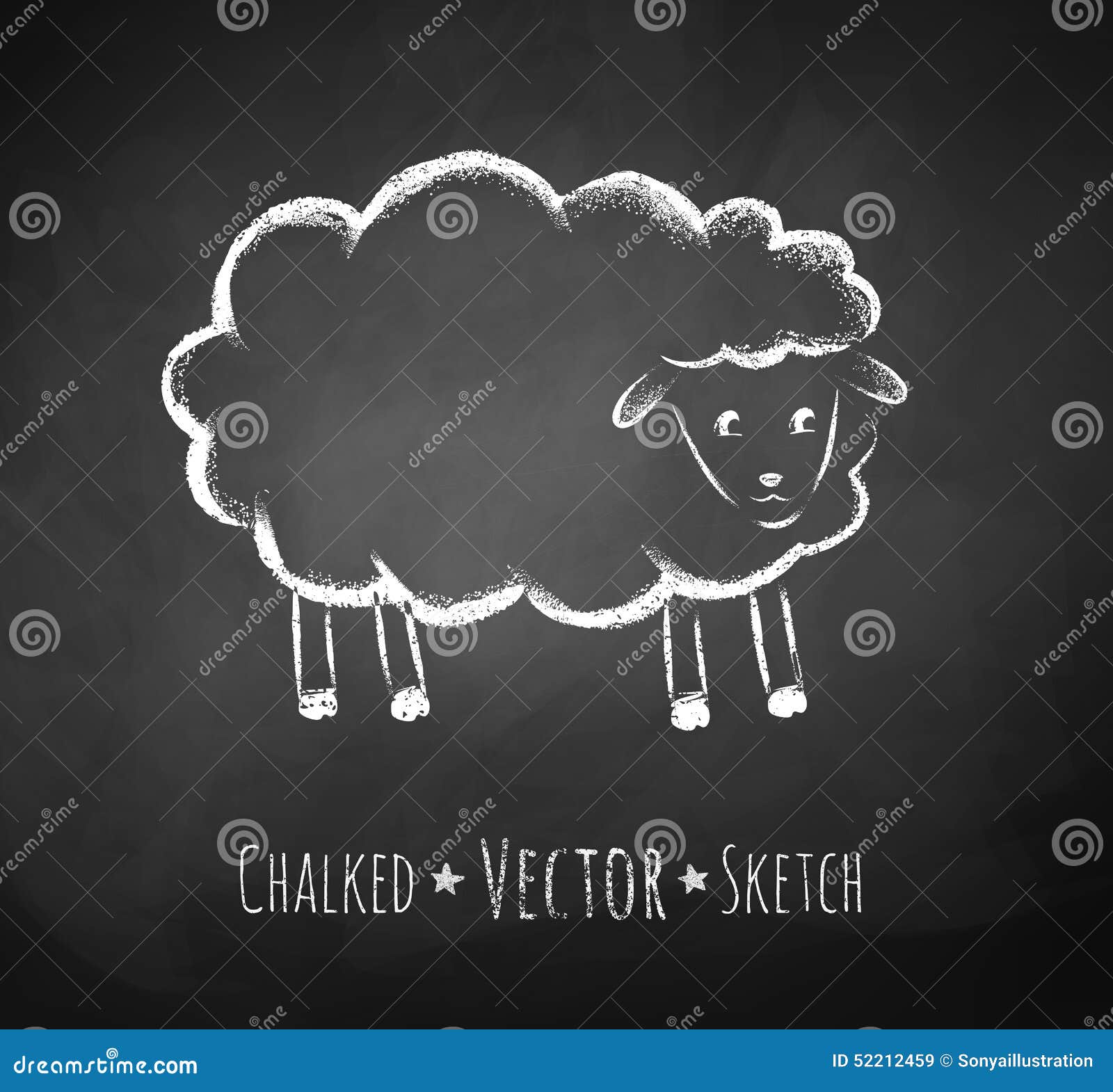 Chalkboard Drawing Image Of Arrow And Text REVISE | CartoonDealer.com ...