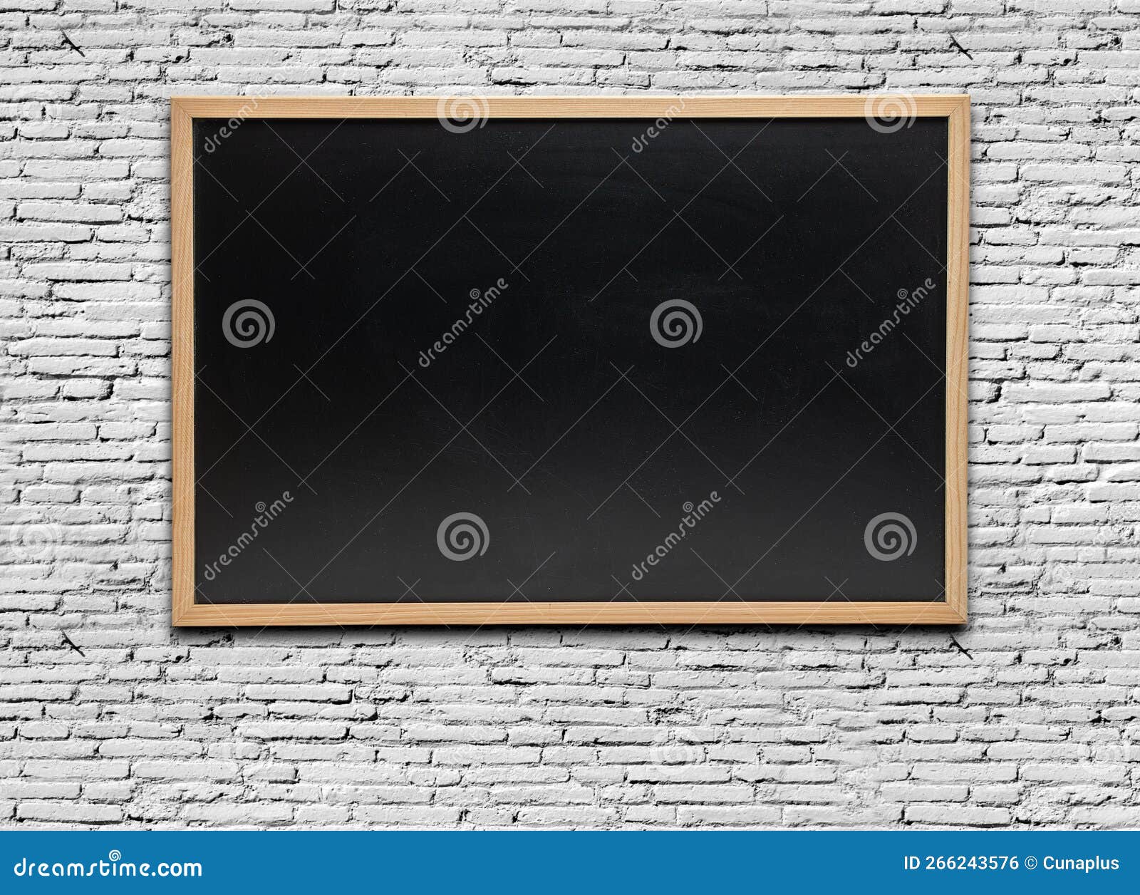 Chalkboard empty blank stock illustration. Illustration of board ...