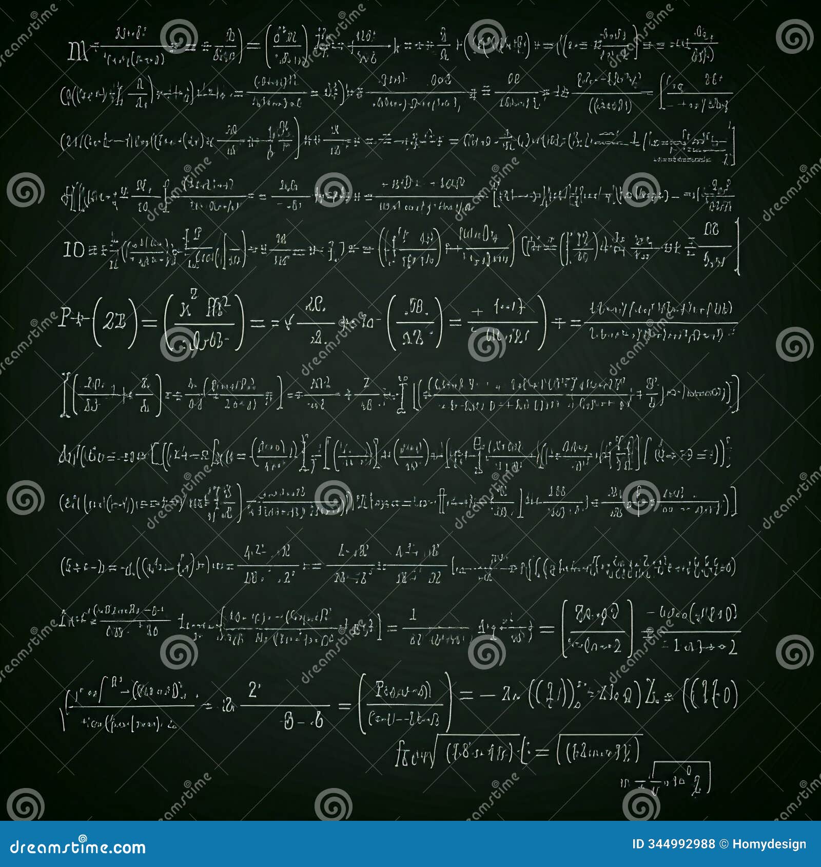 A Chalkboard Filled with Complex Mathematical Equations and Symbols ... A Chalkboard Filled with Complex Mathematical Equations and Symbols ...
