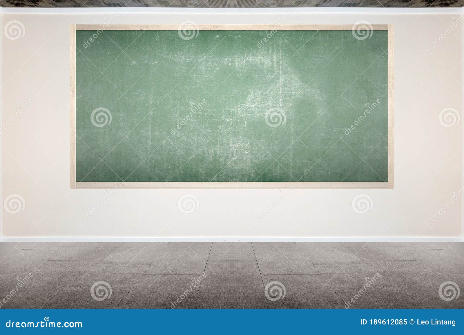 Chalkboard Inside the Classroom Stock Image - Image of floor, room ...