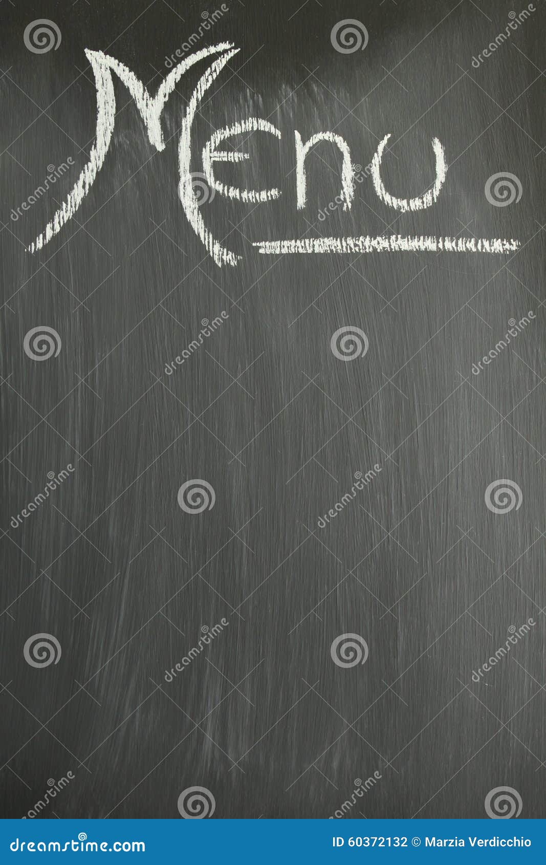 Chalkboard menu stock photo. Image of breakfast, white - 60372132