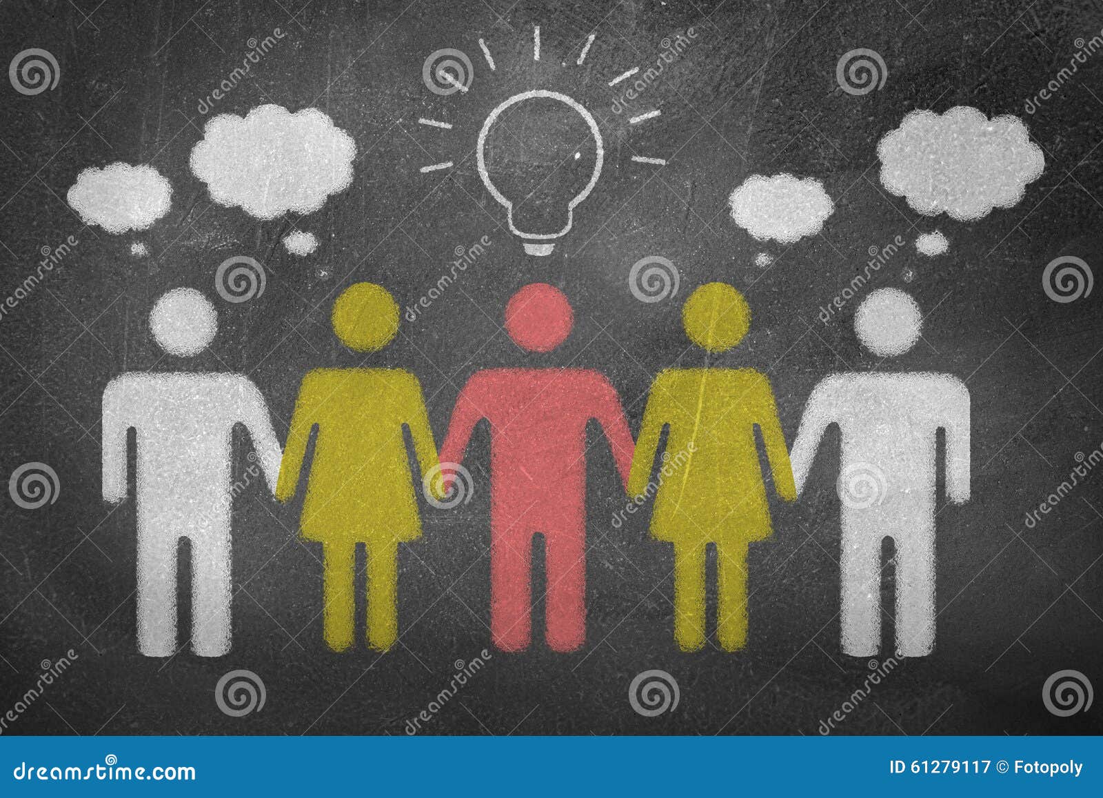 Chalkboard Messages stock image. Image of commercial - 61279117