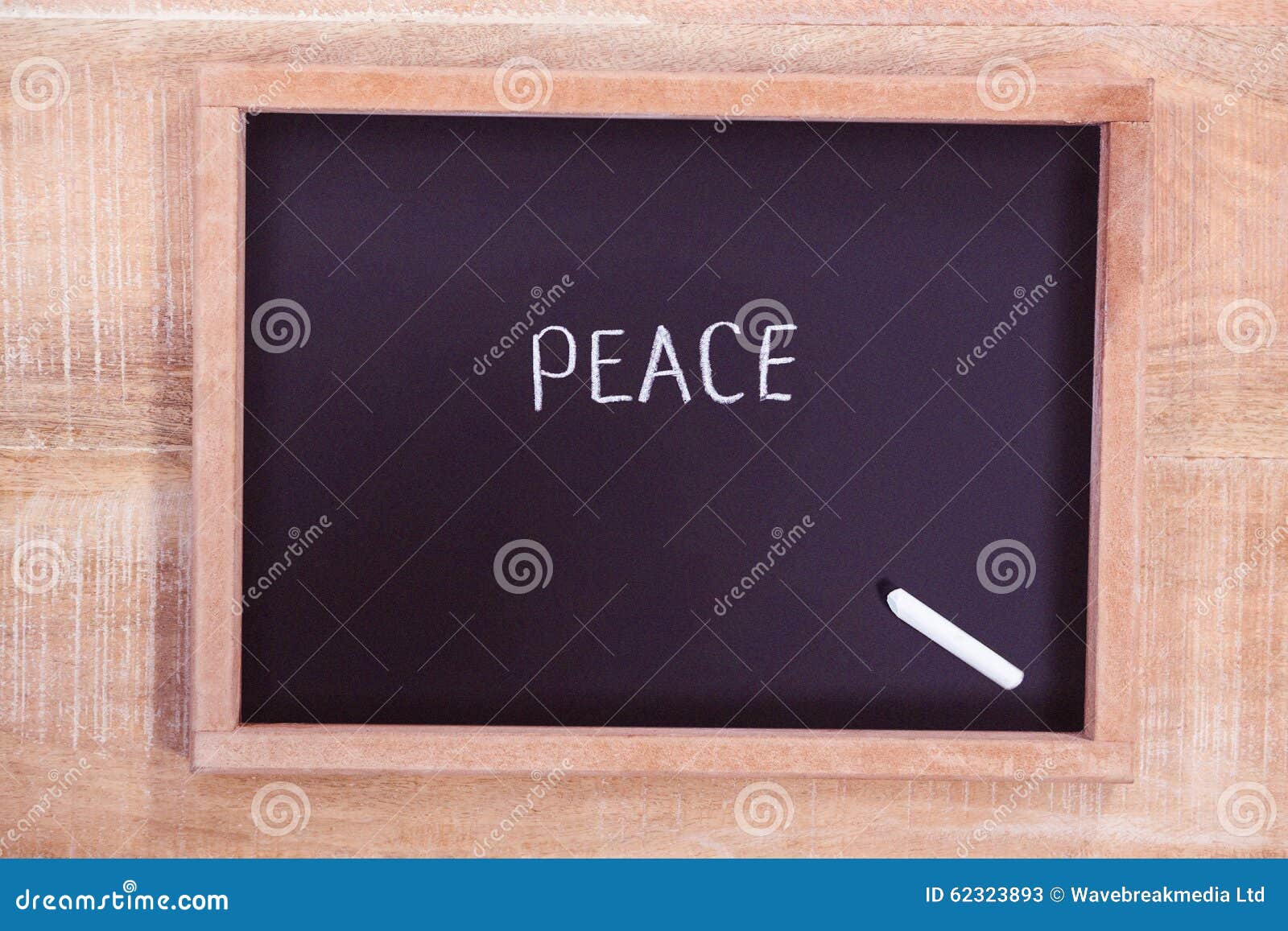 Chalkboard with peace text stock image. Image of message - 62323893
