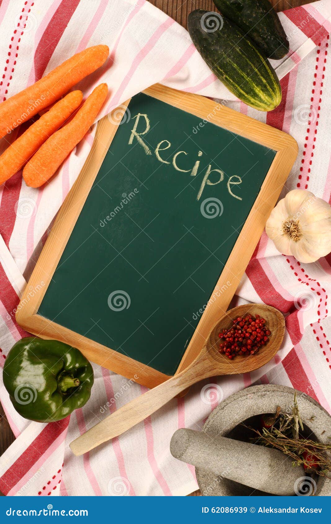 Chalkboard recipe stock image. Image of background, carrots - 62086939