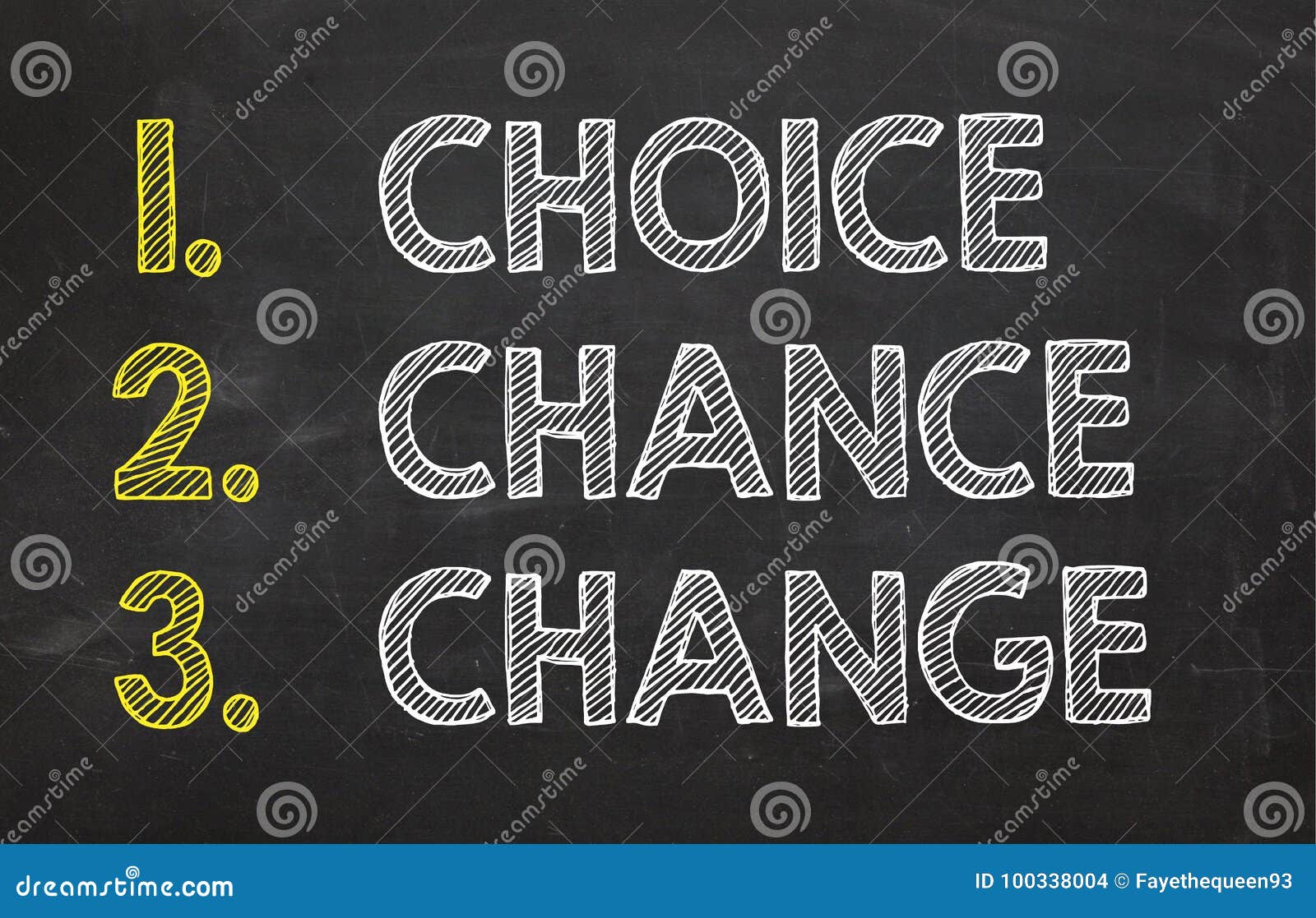 Choice And Chance Symbol. Businessman Turns Wooden Cubes And Changes ...