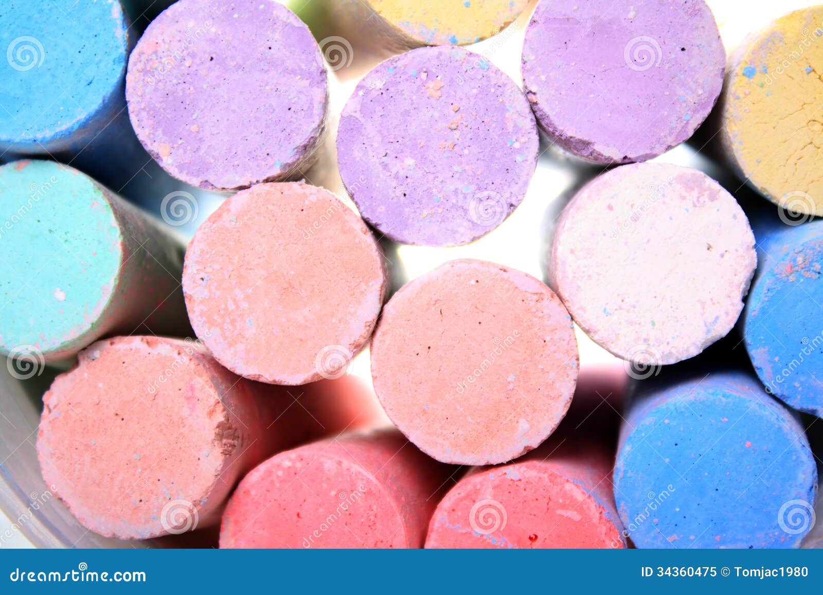 Chalks stock image. Image of childhood, hobby, creative - 34360475