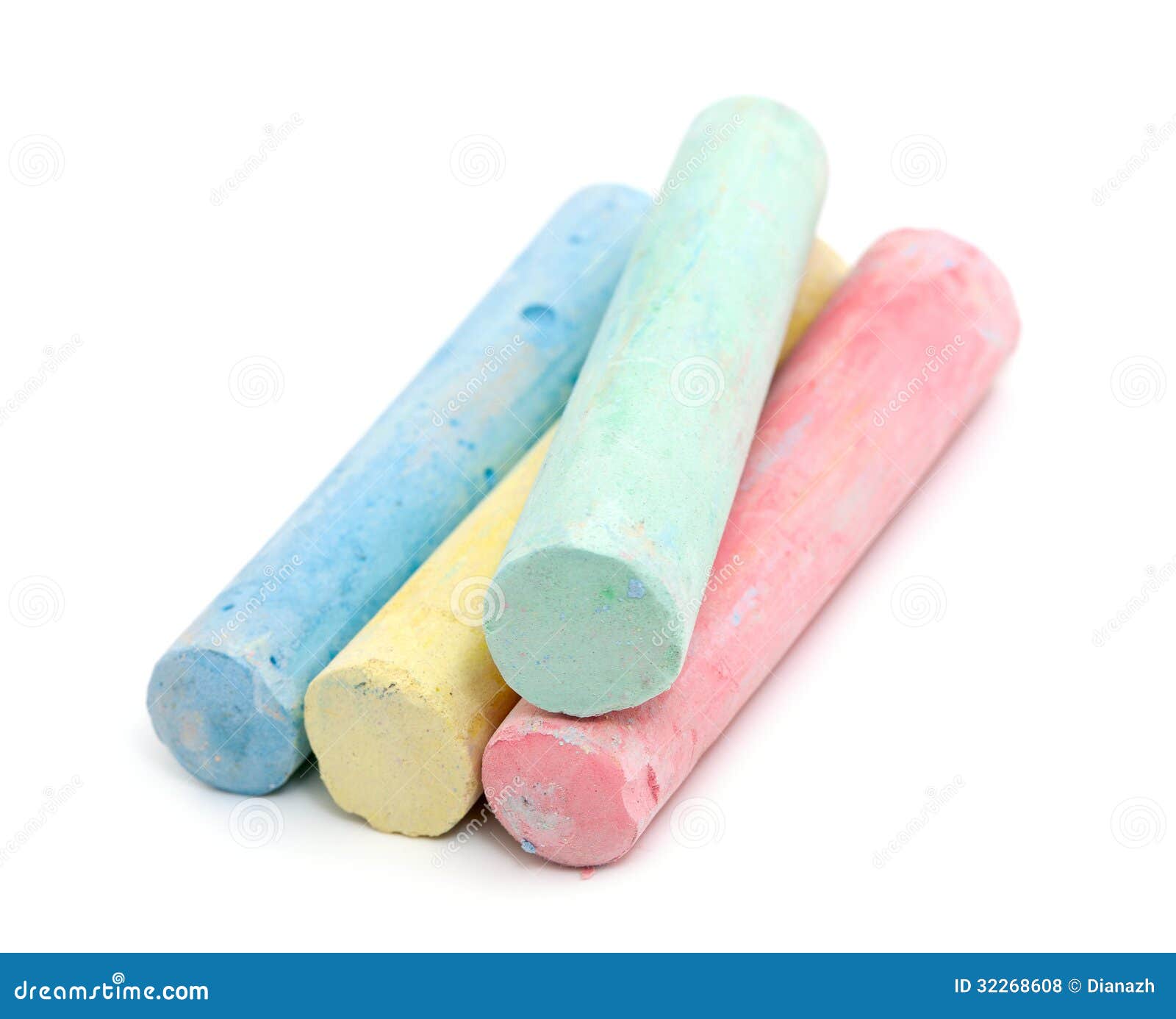 Chalks in a Variety of Colors Stock Photo - Image of coloring, artistic ...