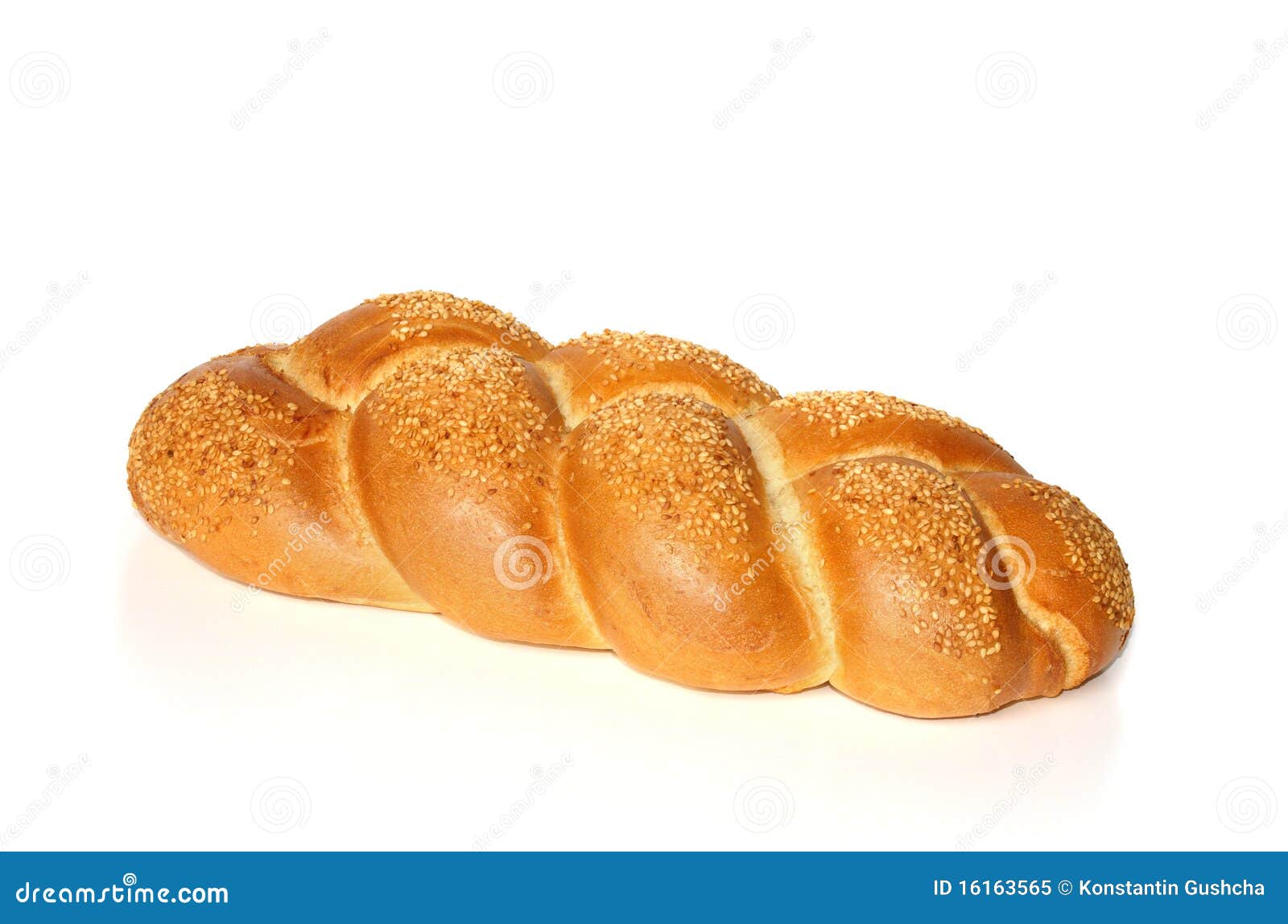 Challah with sesame stock image. Image of nutritious - 16163565