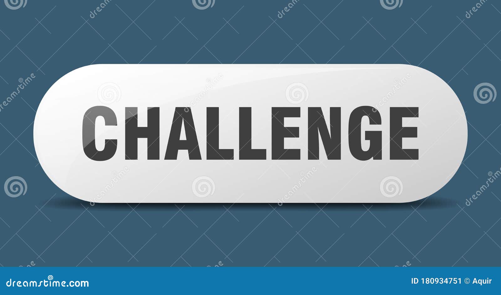 Challenge Button. Challenge Sign. Key. Push Button Stock Vector ...