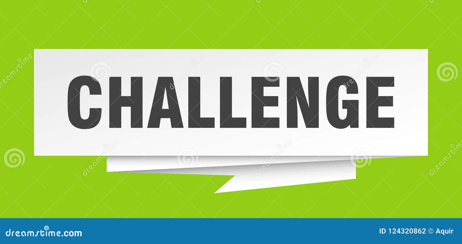 Challenge stock vector. Illustration of price, square - 124320862