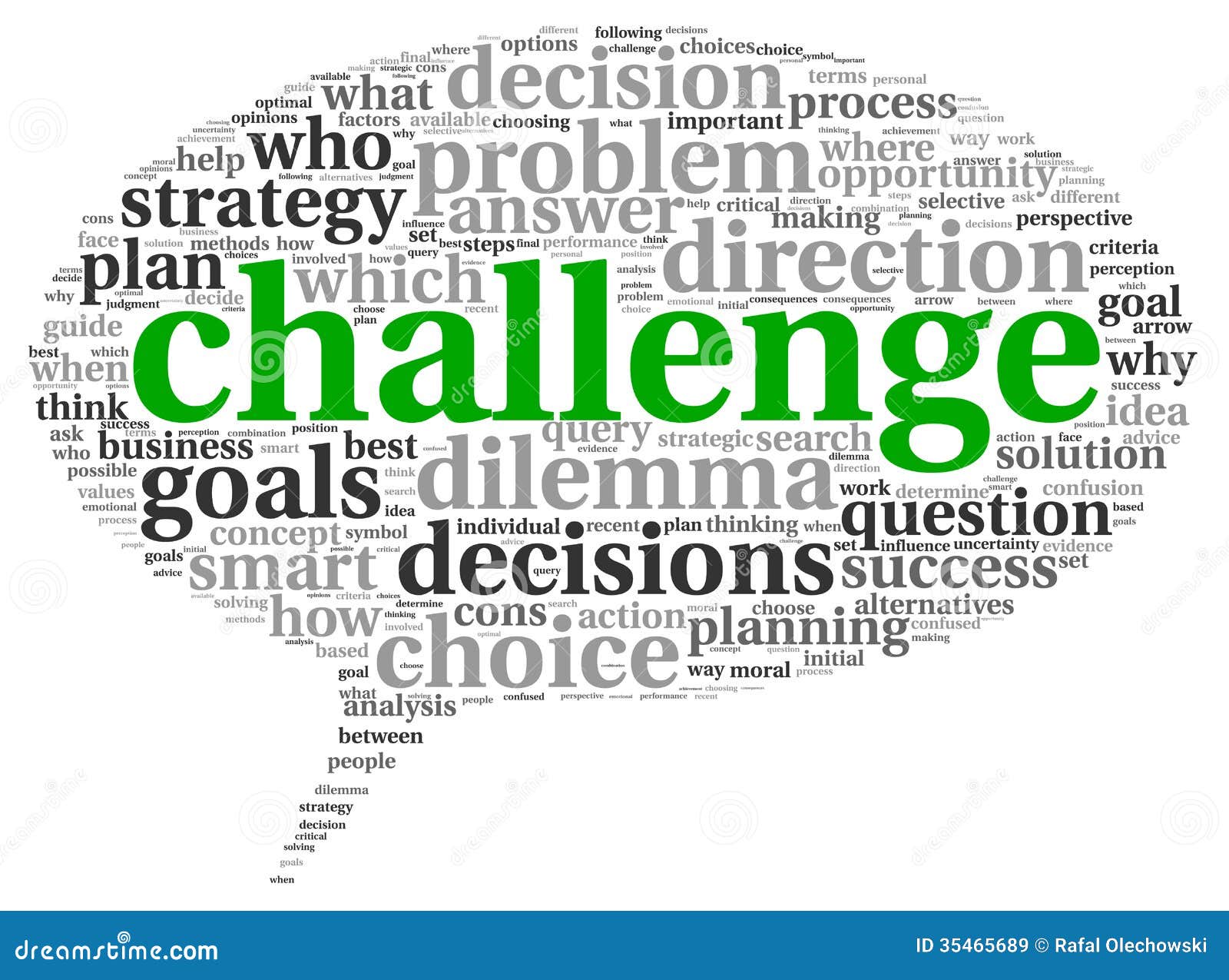 Challenge Concept In Word Tag Cloud Royalty Free Stock Images - Image ...