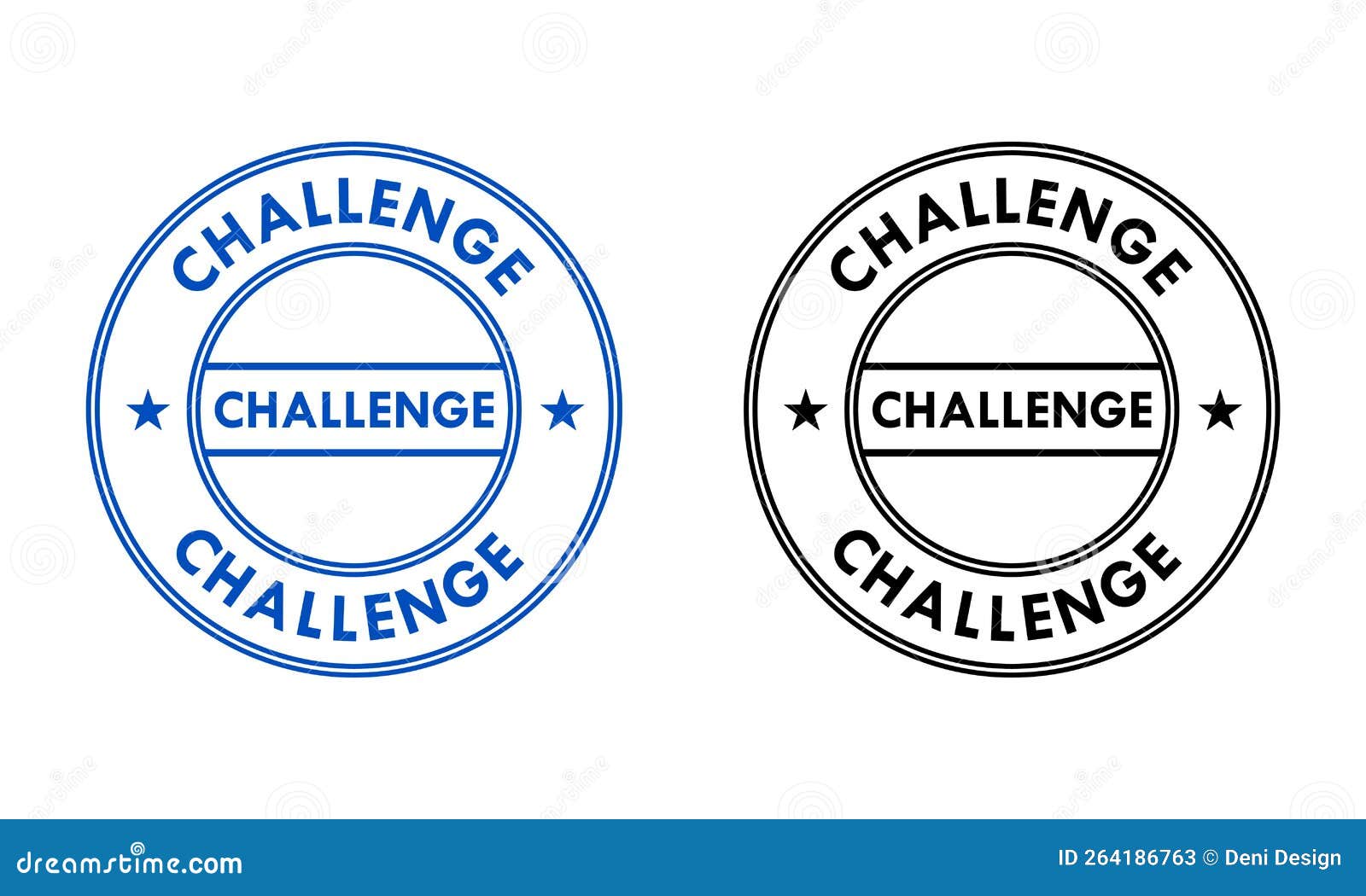 Challenge design logo stock vector. Illustration of diagram - 264186763