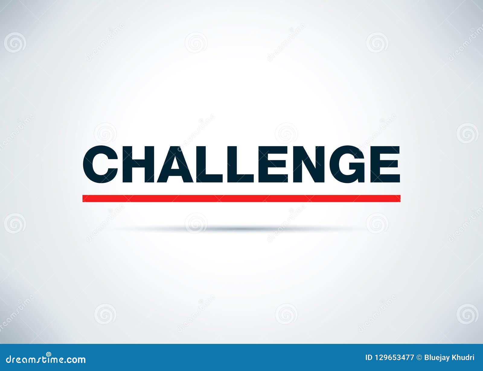 Challenge Abstract Flat Background Design Illustration Stock ...
