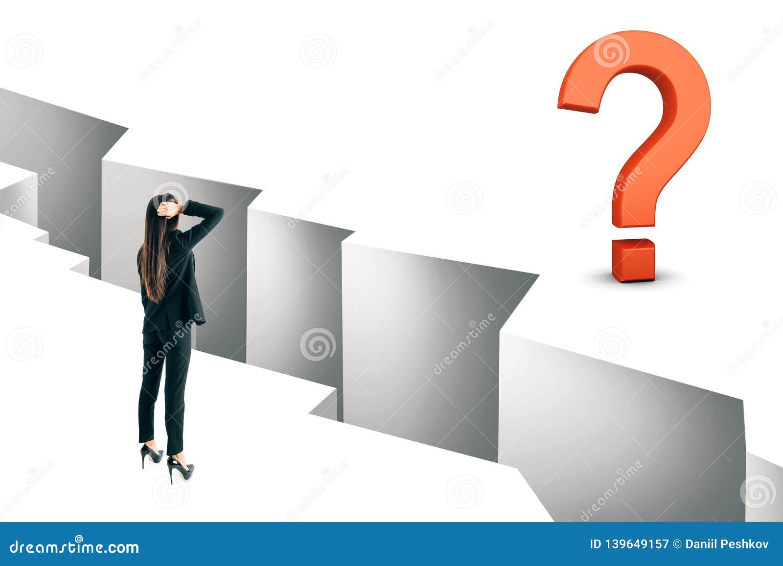 Challenge and Solution Concept Stock Image - Image of business, adult ...