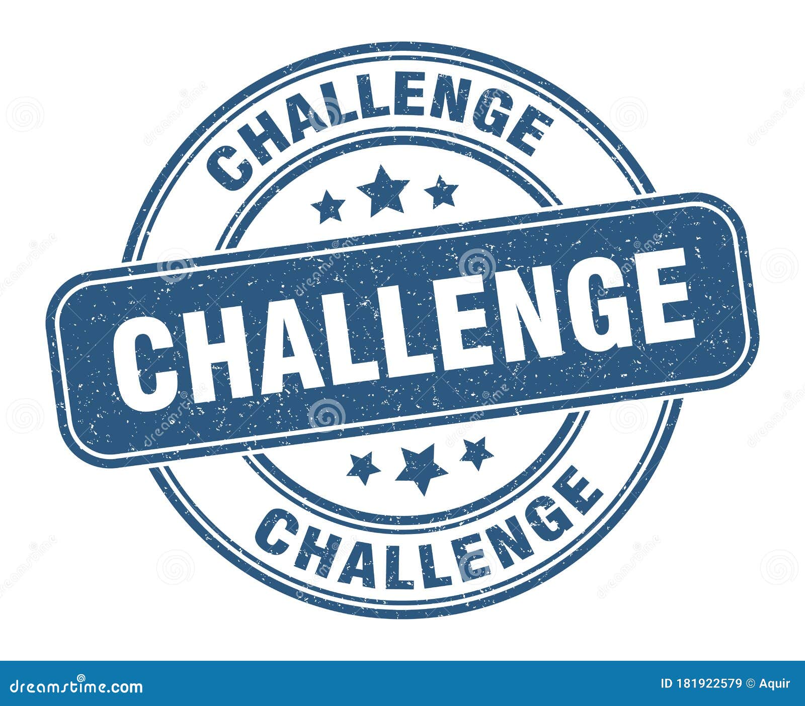 Challenge Stamp. Challenge Round Grunge Sign Stock Vector ...