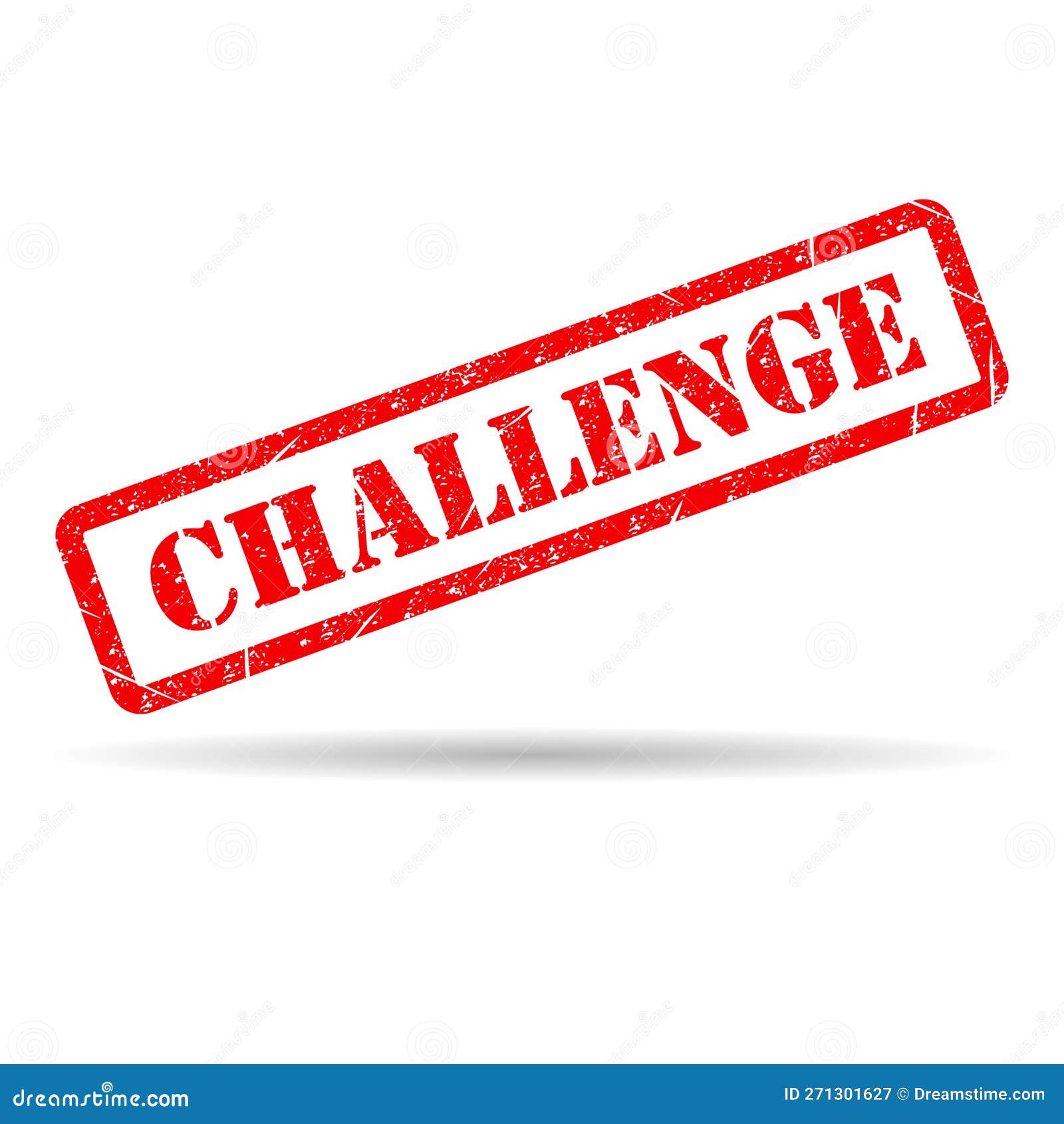 Challenge Stamp Symbol Shdadow, Label Sticker Sign Button, Text Banner ...