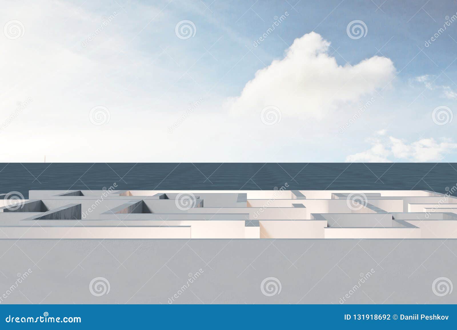 Challenge and Success Concept Stock Photo - Image of challenge, render ...