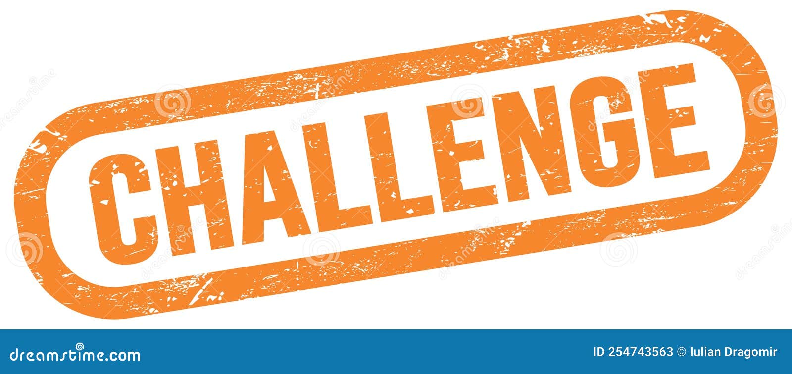 CHALLENGE, Text Written on Orange Stamp Sign Stock Illustration ... CHALLENGE, Text Written on Orange Stamp Sign Stock Illustration ...