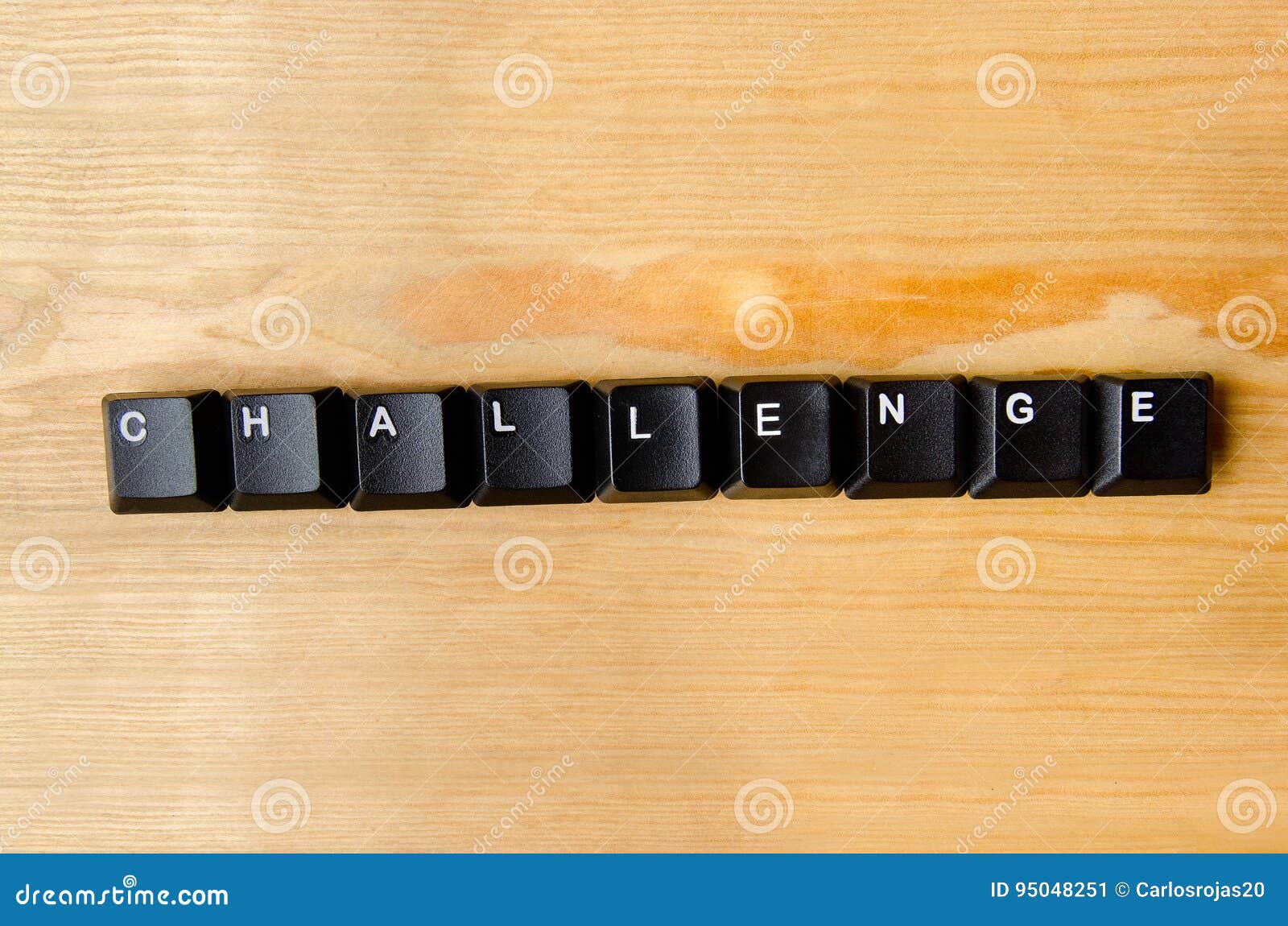 Challenge word stock image. Image of tech, letters, background - 95048251