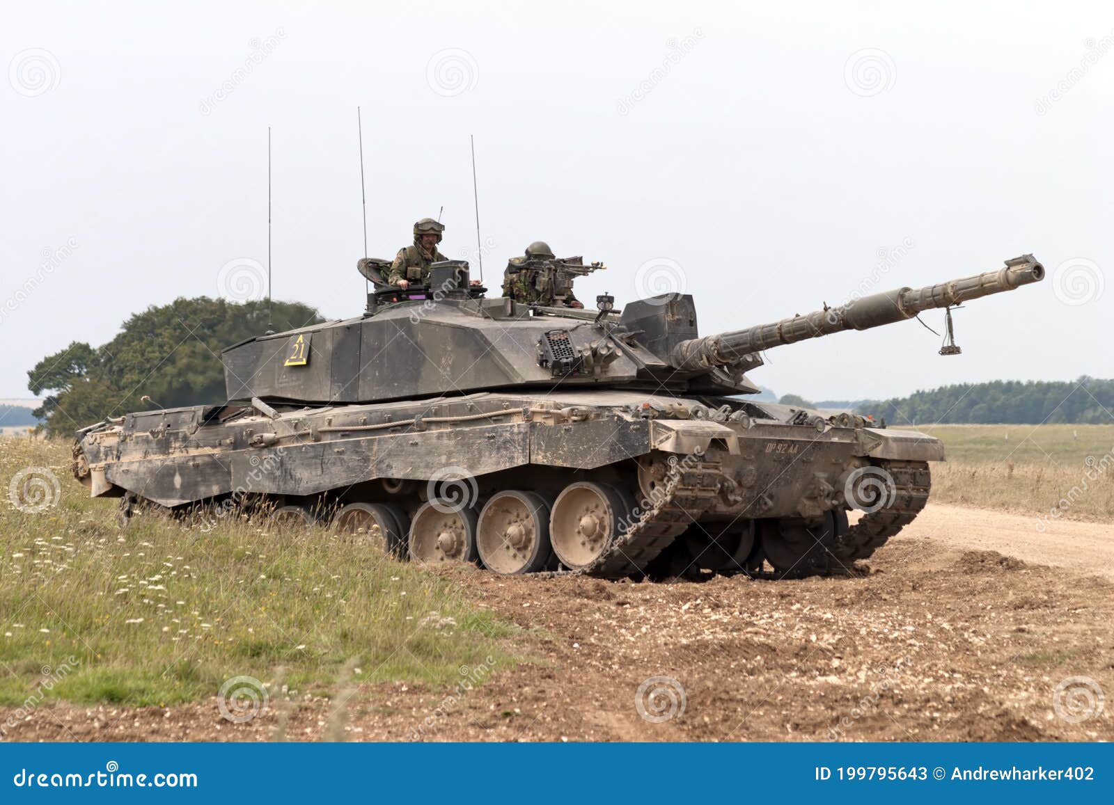Challenger 2 Main Battle Tank Editorial Photo | CartoonDealer.com ...