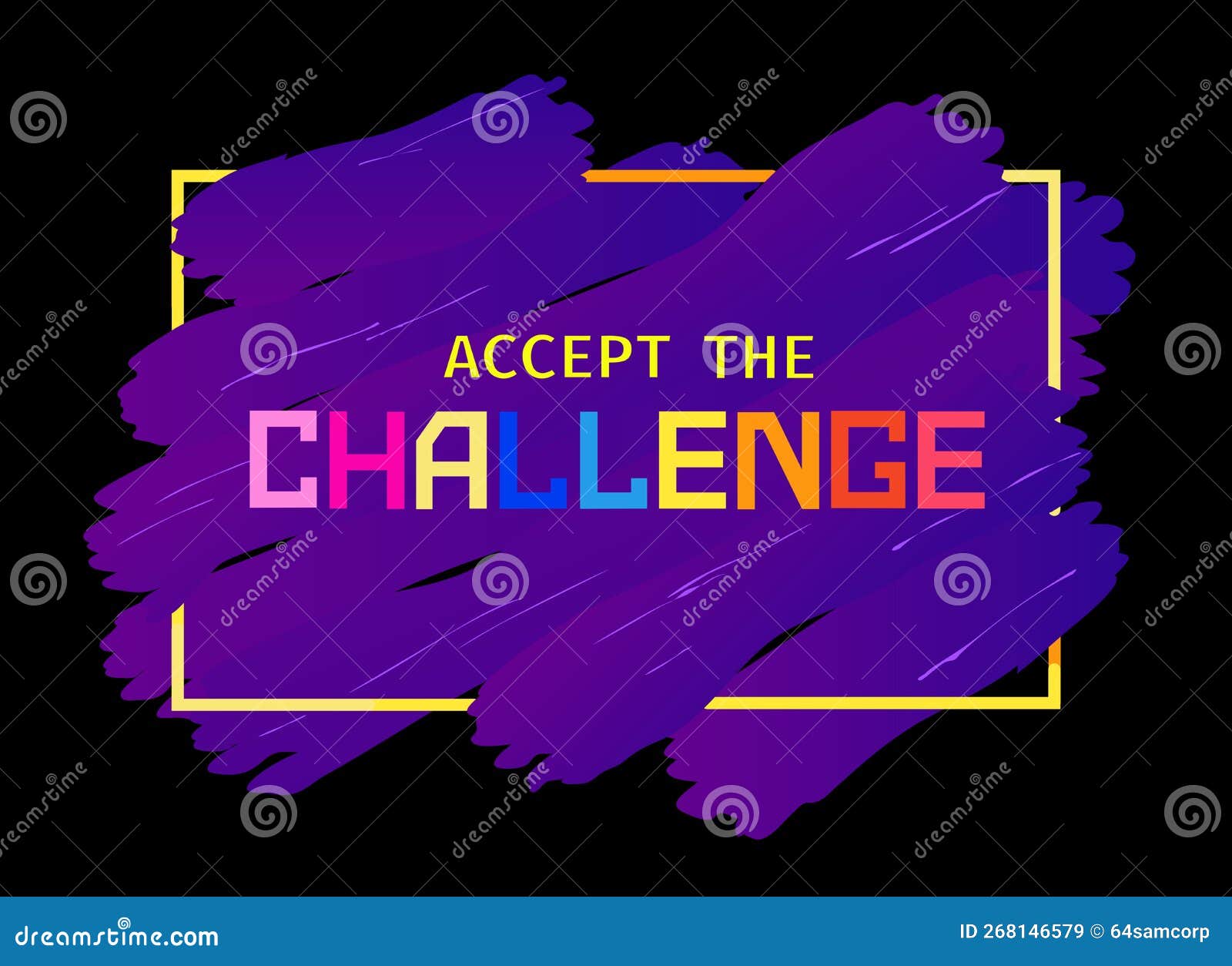 Accept Challenge Or Fail Royalty-Free Stock Photography | CartoonDealer ...