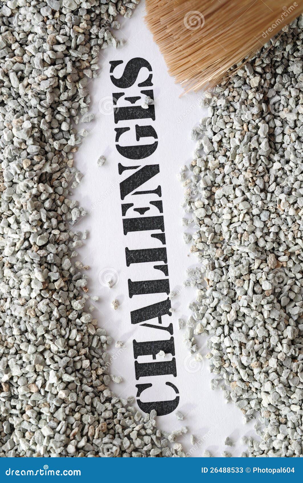 Challenges -- Treasure Word Series Stock Image - Image of achieve, plan ...