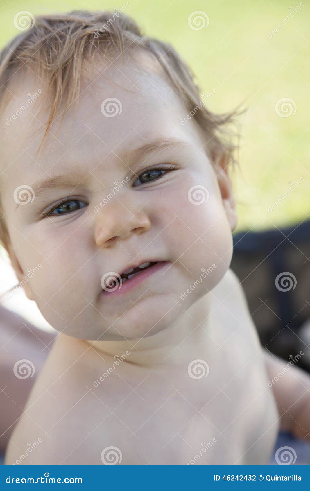 Challenging baby face stock photo. Image of child, lifestyle - 46242432