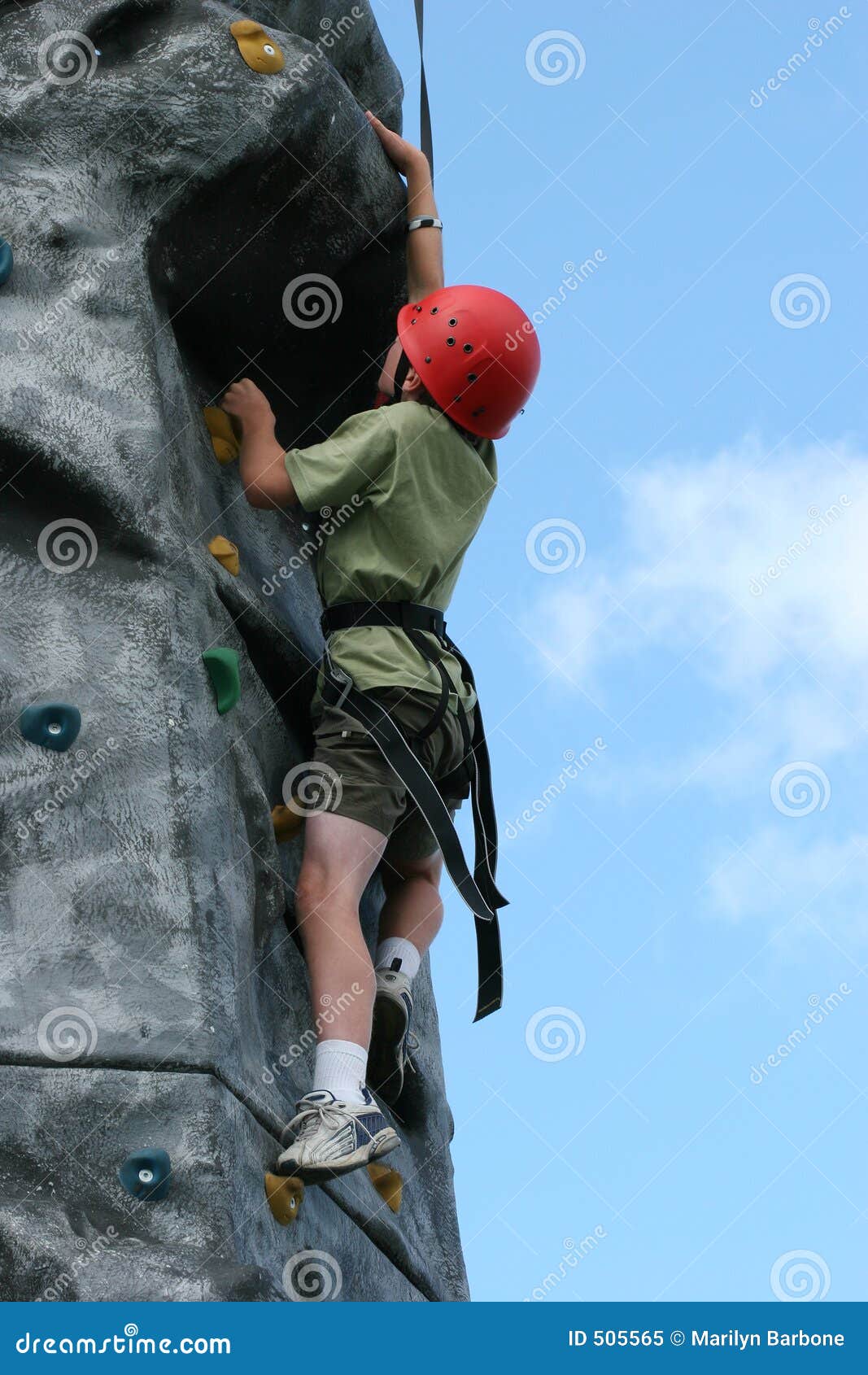 Challenging Climb stock image. Image of brave, footholds - 505565