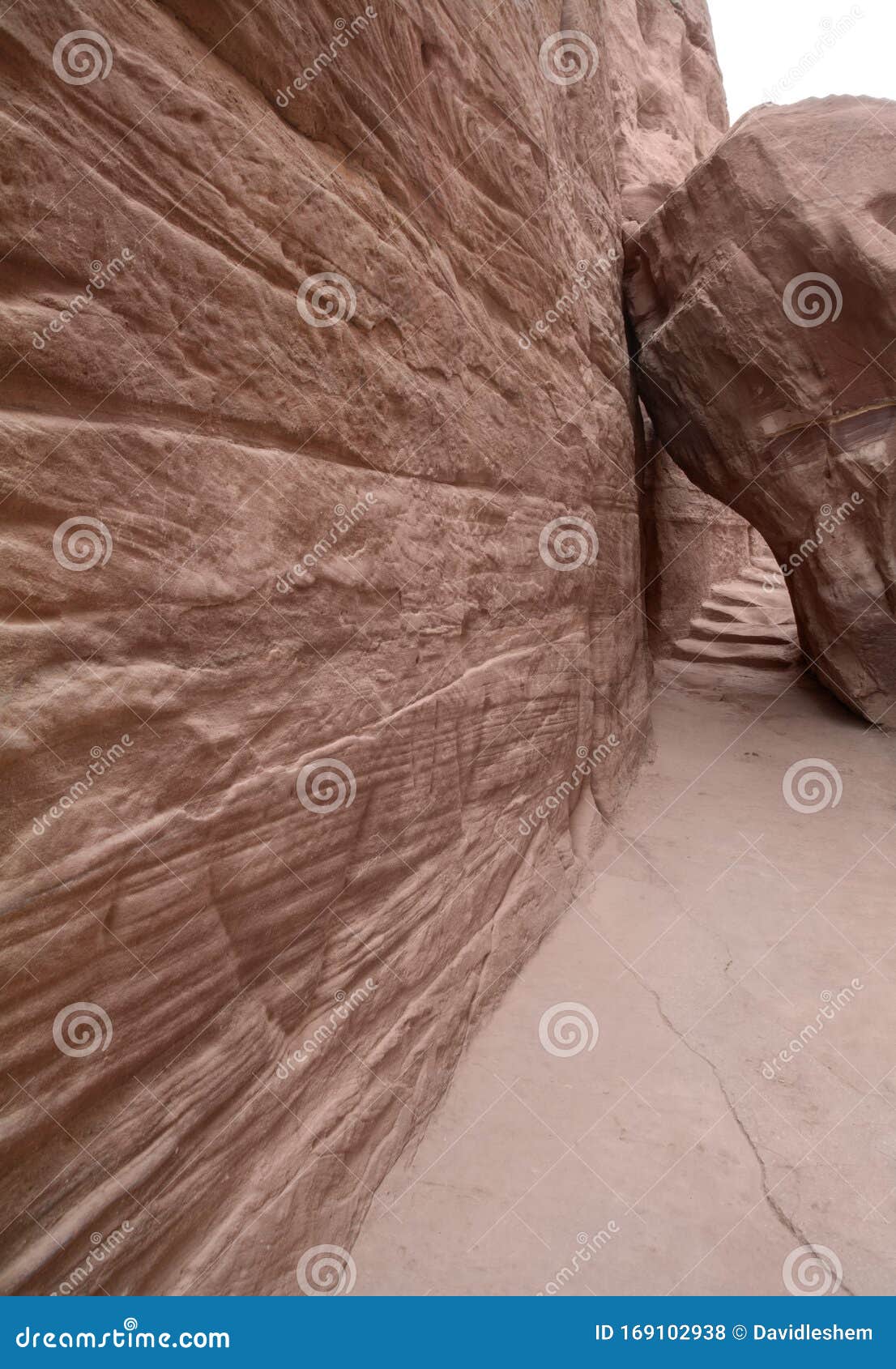 A Challenging Path â€“ Risk and Promises Stock Photo - Image of ...