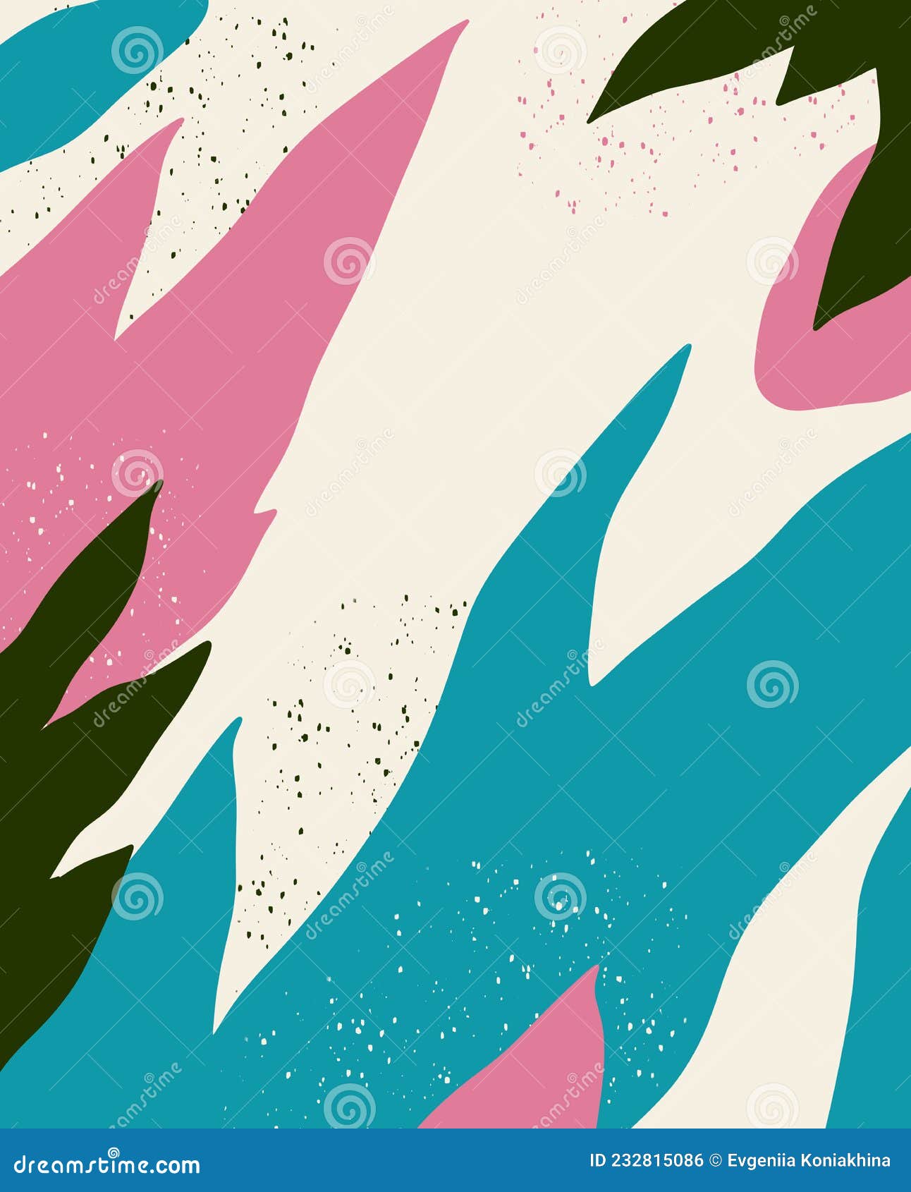 Challenging Poster Design. Bright Pattern for Graphic Design Stock ...