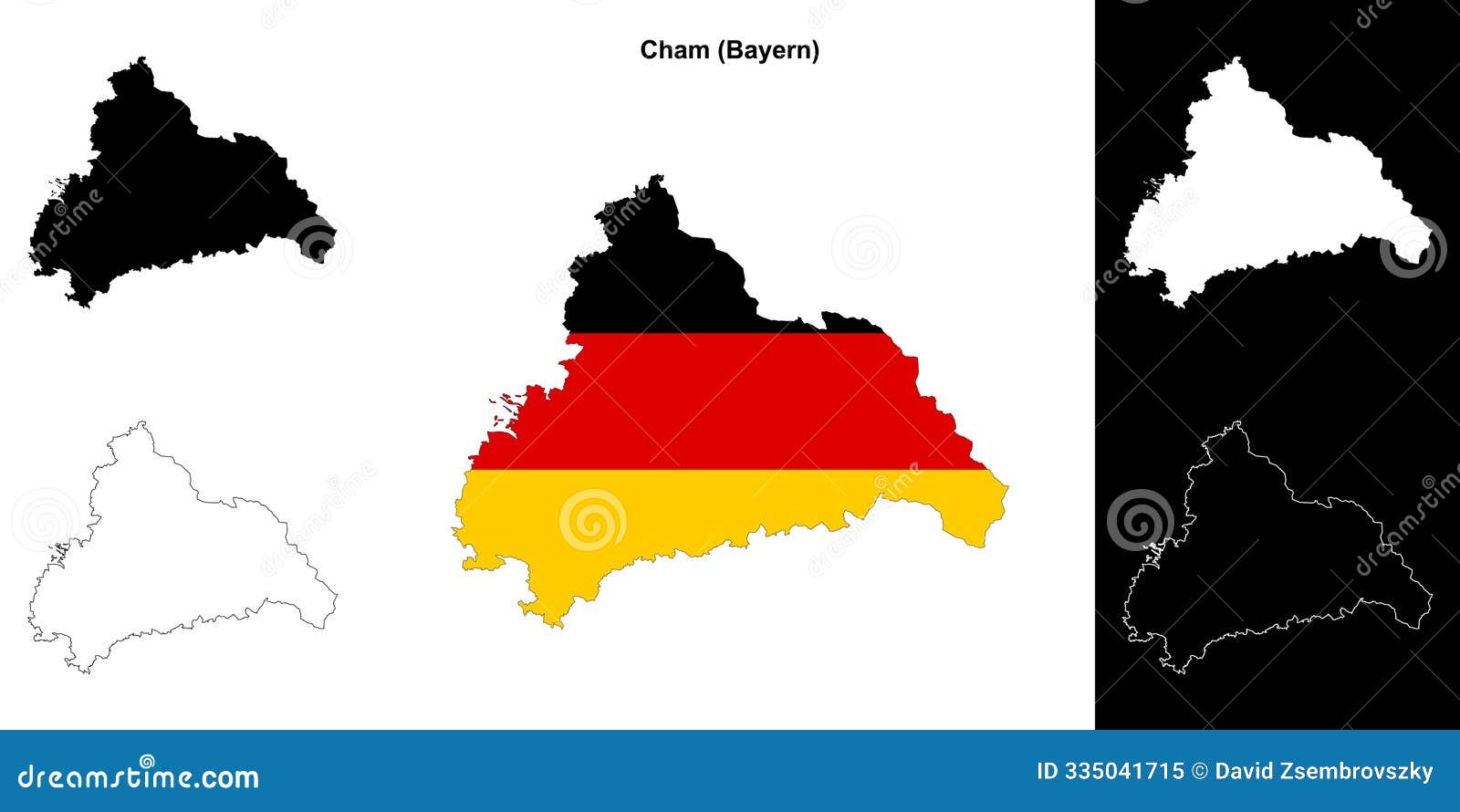 Cham District Federal Republic Of Germany, Rural District Upper ...