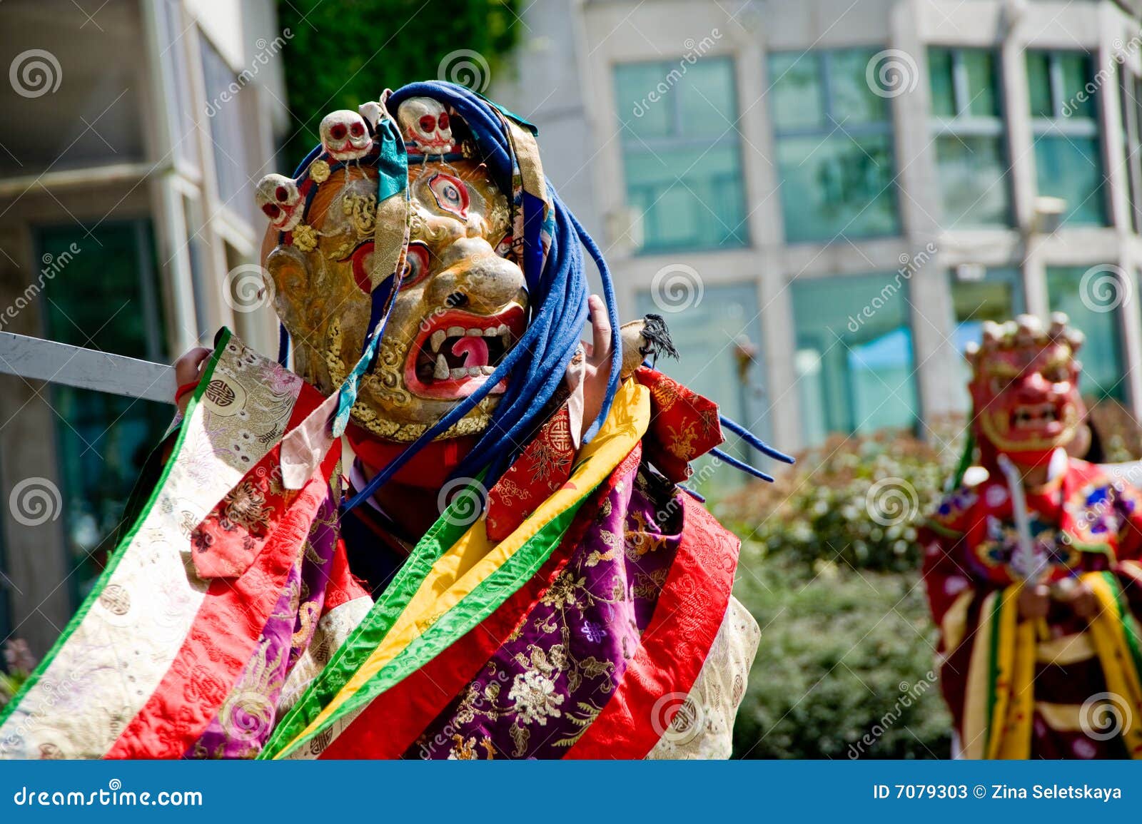 Cham dancers stock image. Image of costumes, ancient, mask - 7079303