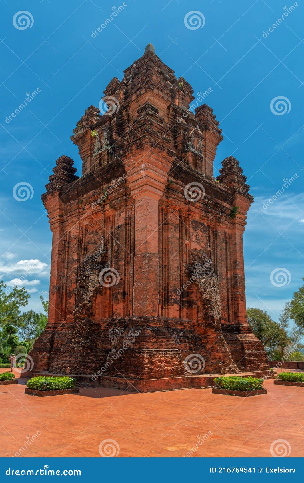 The Cham Tower of Nyan Was Built between the 11th and 12th Centuries ...