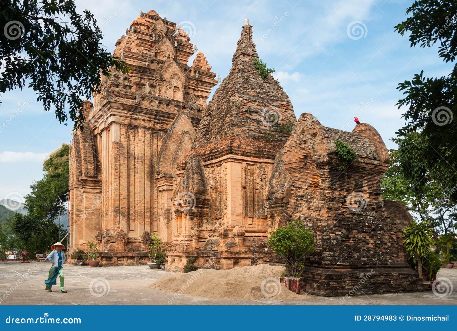 The Cham Towers in Vietnam editorial stock photo. Image of history ...