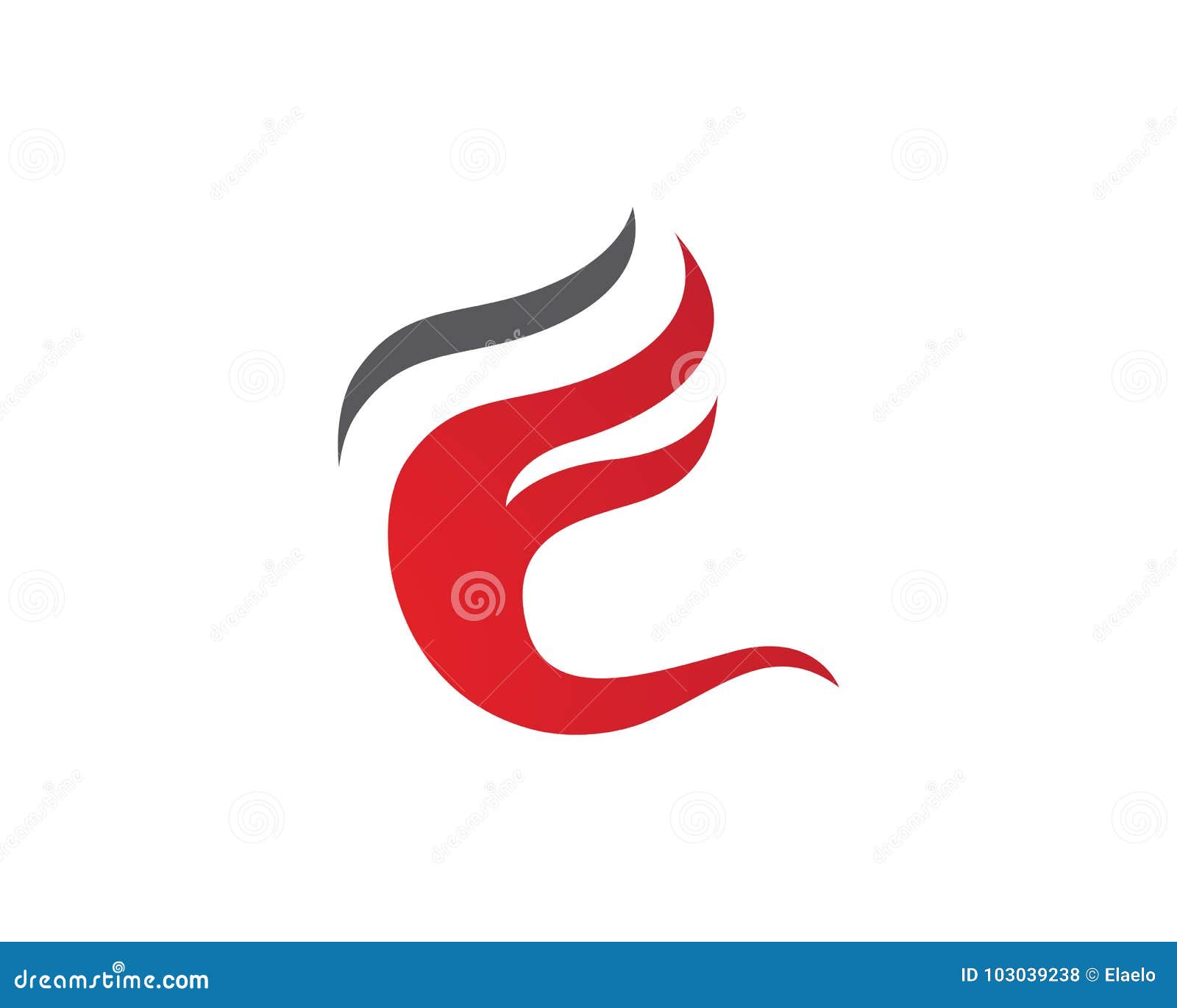 Chama Logo Template Do Fogo Ilustração Stock - Ilustração de incêndio ...