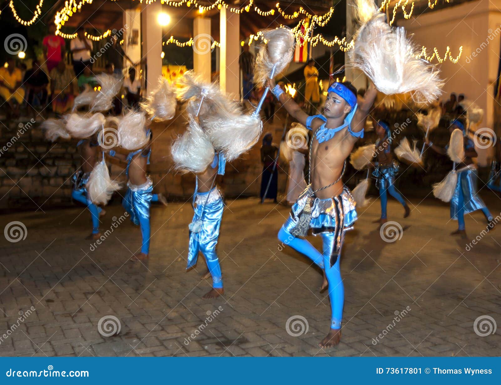 Chamara Dancers Perform Along the Streets of Kandy in Sri Lanka during ...