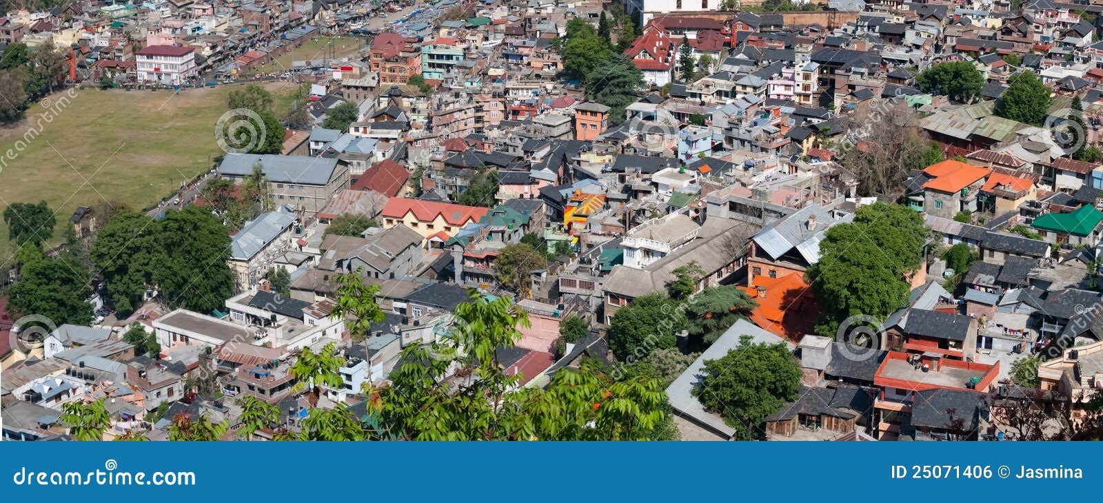 Chamba city - India stock photo. Image of architectural - 25071406