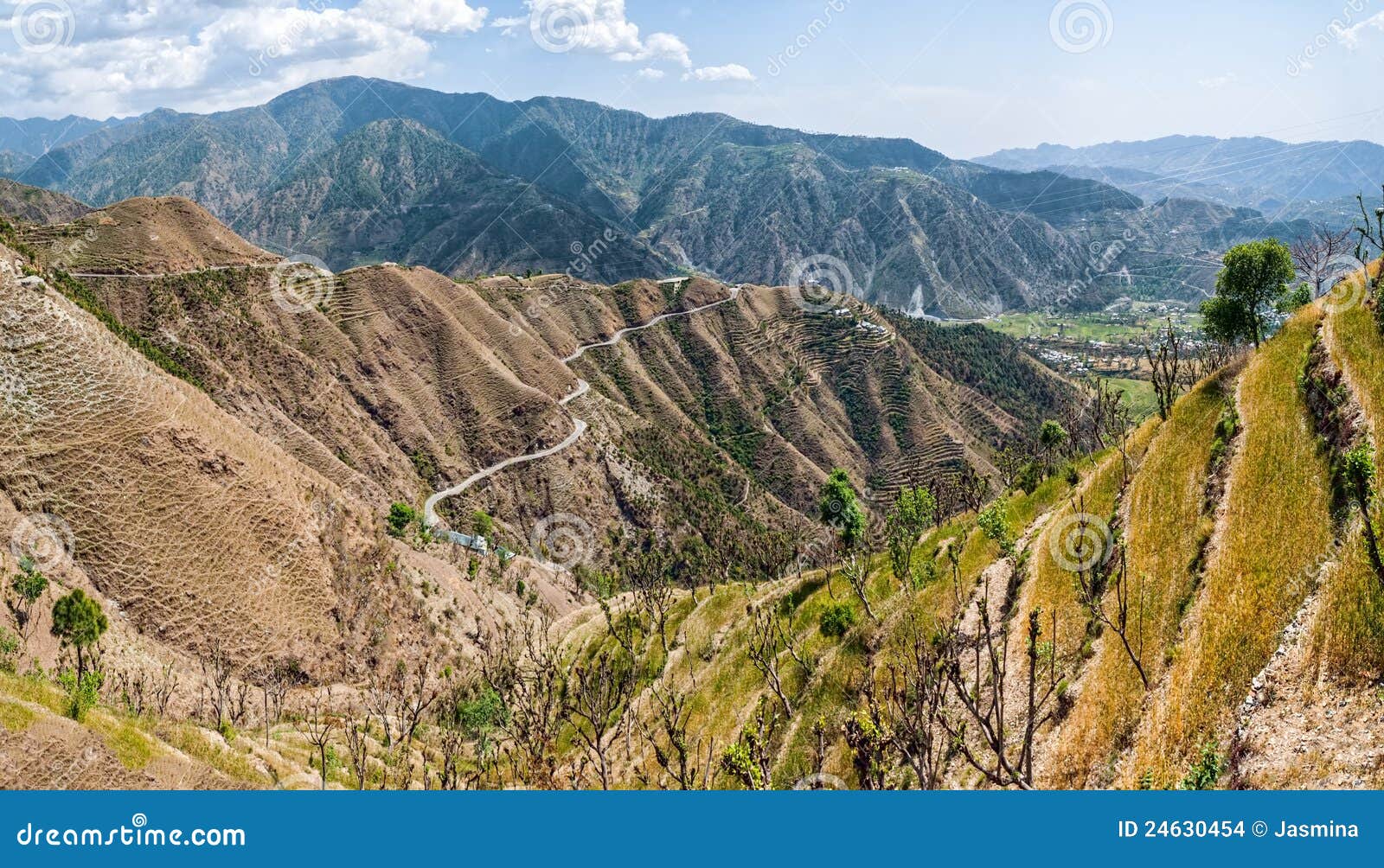 Chamba District Himachal Pradesh India Stock Photo - Image of landscape ...