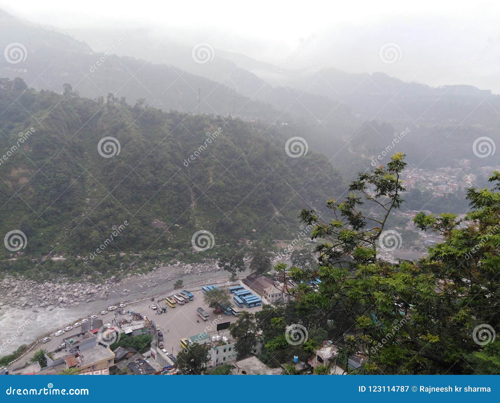 View of District Chamba at Himachal & X28;INDIA& X29; Stock Image ...