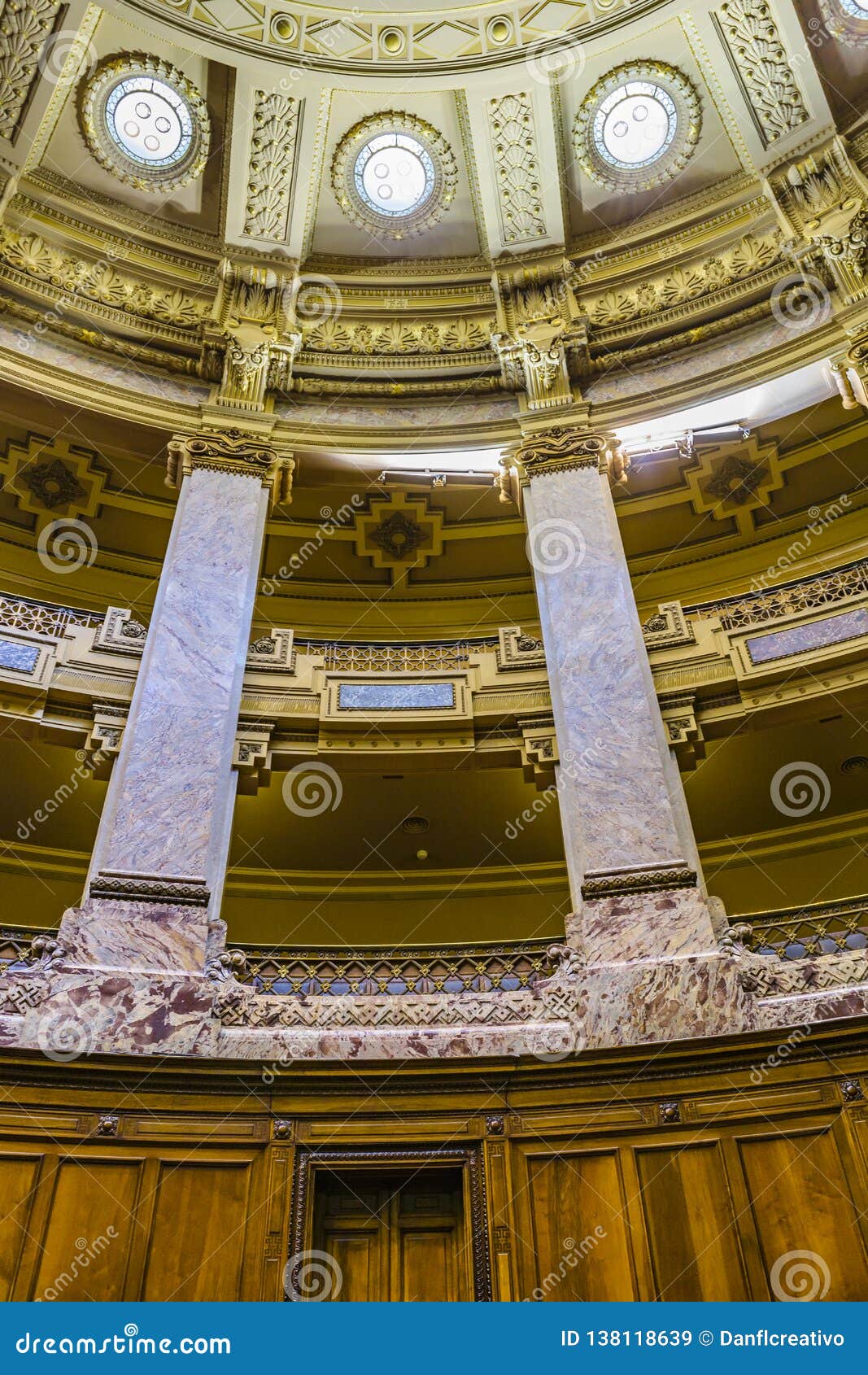 Chamber of Deputies, Legislative Palace, Uruguay Editorial Stock Image ...
