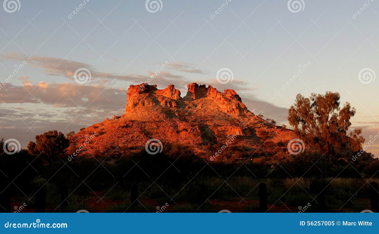 Chambers Pillar, Northern Territory, Australia Stock Image - Image of ...