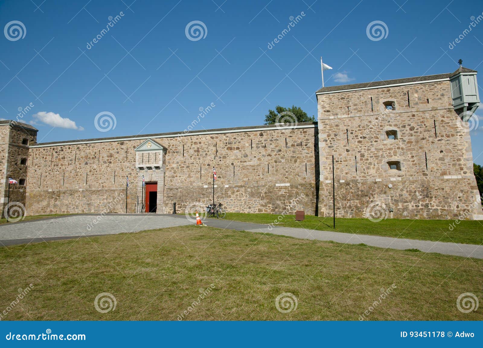 Chambly Fort - Quebec - Canada Editorial Stock Photo - Image of stone ...