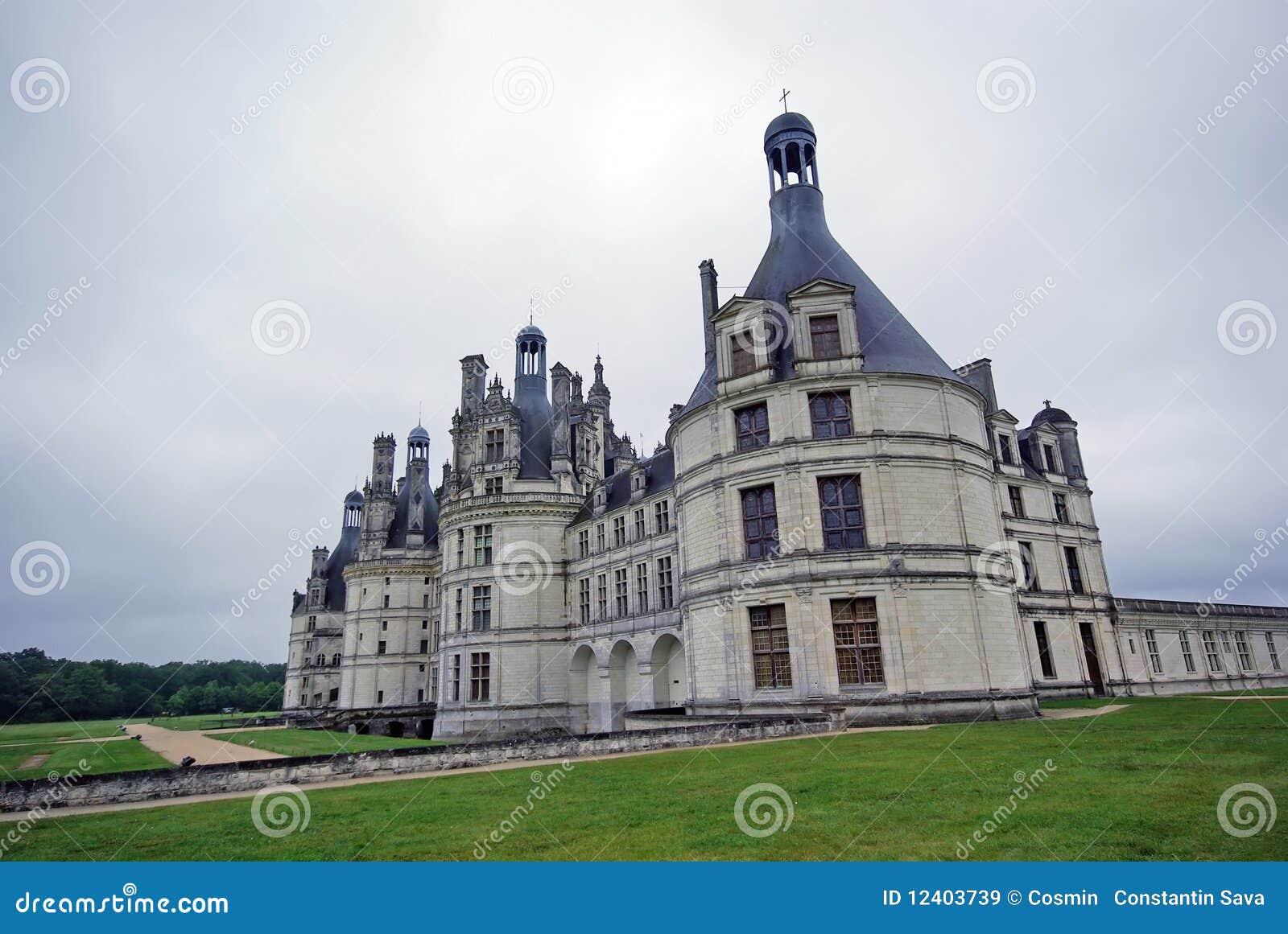 Chambord castle stock image. Image of beautiful, france - 12403739