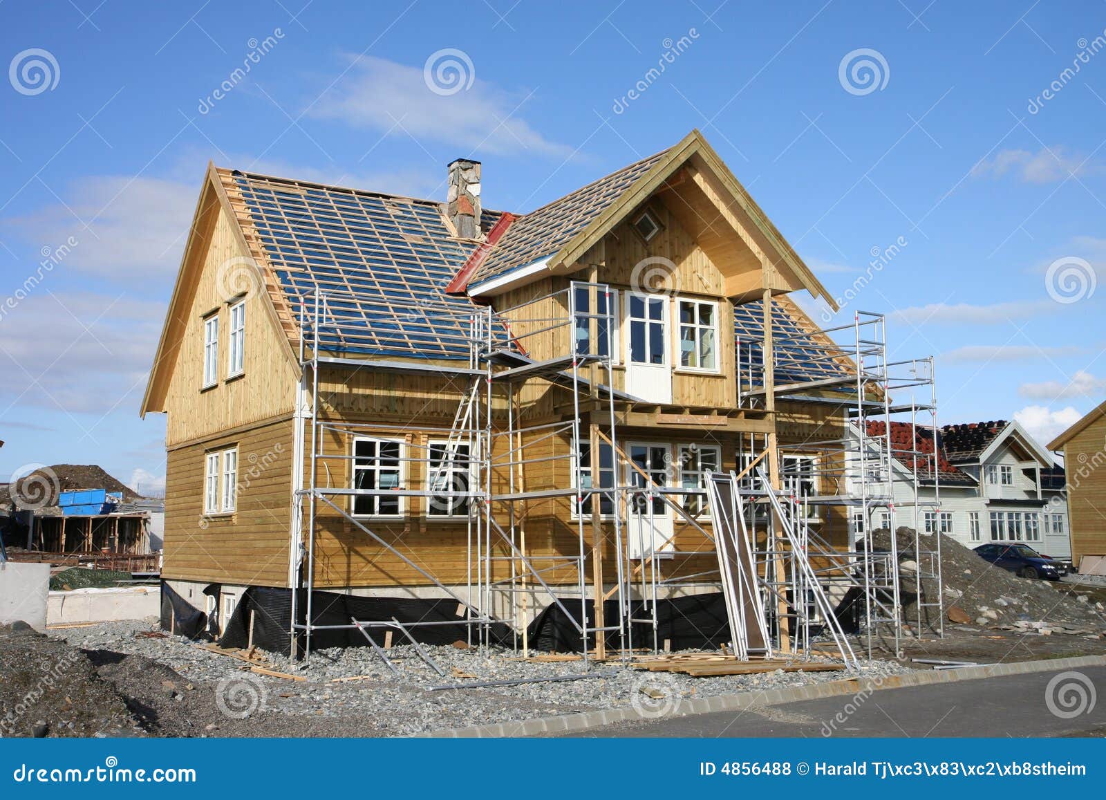 Chambre en construction photo stock. Image du appartement - 4856488