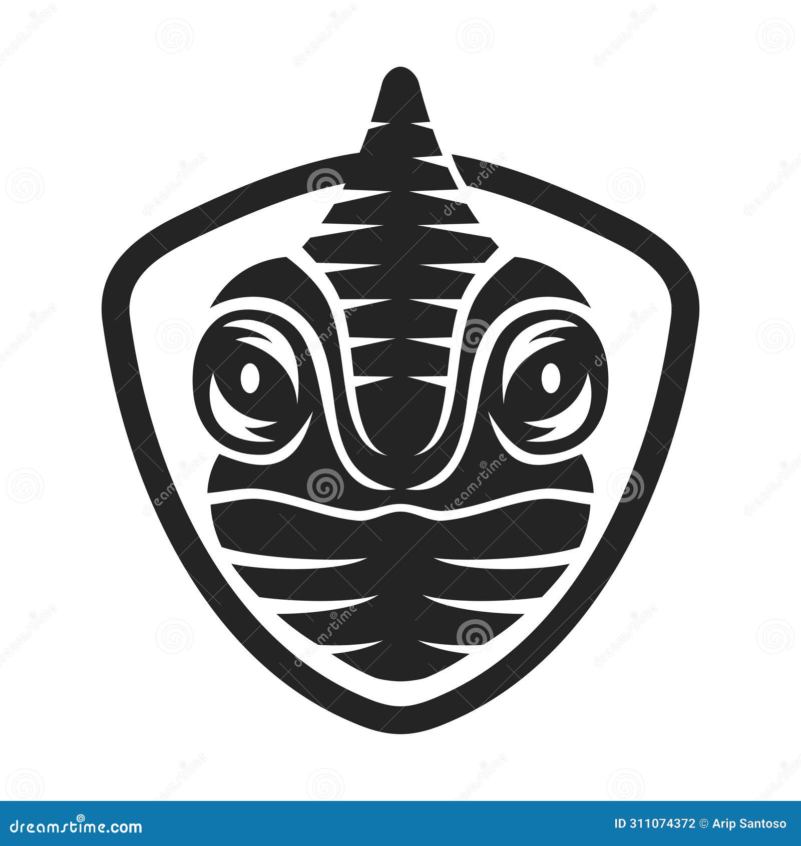 Chameleon Logo Template Isolated. Brand Identity. Icon Abstract Vector ...