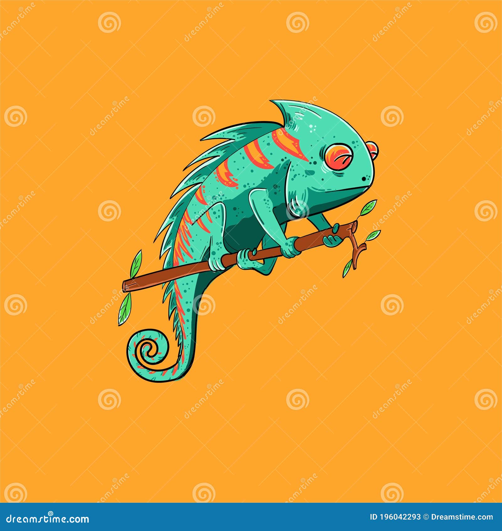 Standing Stalk Of Corn Vector Illustration | CartoonDealer.com #91015610